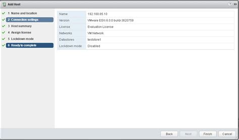Steps To Configure A Vmware Esxi Cluster