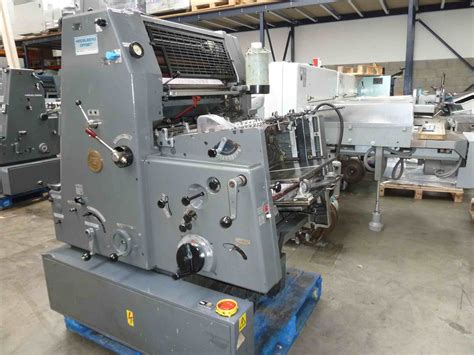 Single Colour Used Offset Printing Machines Heidelberg Gto 52 Offset