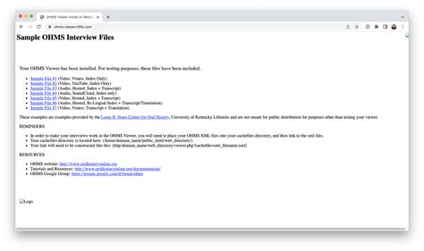 installing and using ohms viewer reclaim hosting