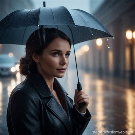 Rainfalls Interaction With Humans Stable Diffusion Online