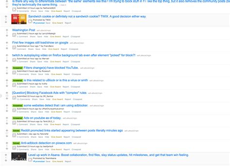 Block Reddit Ads R Ublockorigin