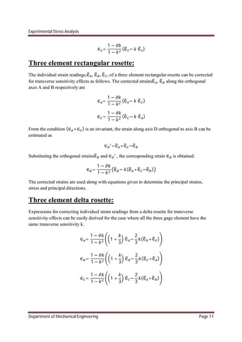 Experimental Stress Analysis Chapter 2 Pdf Physics Science