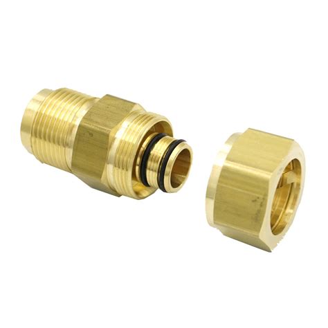 6010 12 Male Compression Fitting Mnpt Split System Assembly Brass