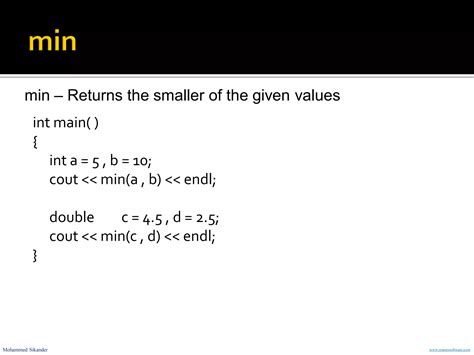Stl Algorithm Basic Types Ppt