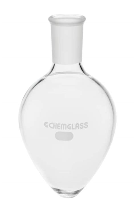 Chemglass Life Sciences 500ml Pear Shaped Flask 29 42 Outer Joint