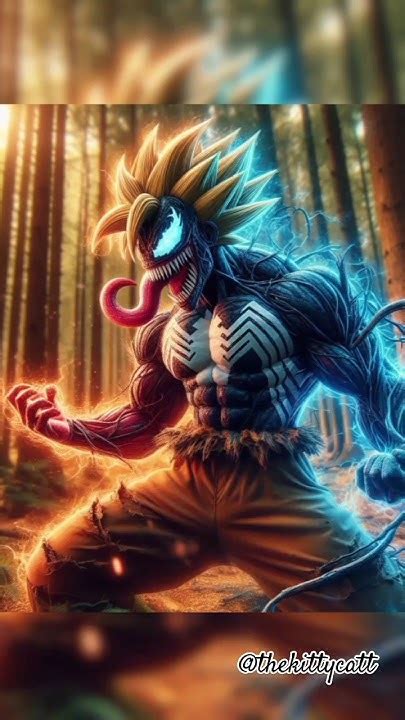 Creating Fusion 🧬 Of Goku And Venom 😱 Goku Venom2 Fusion Animals