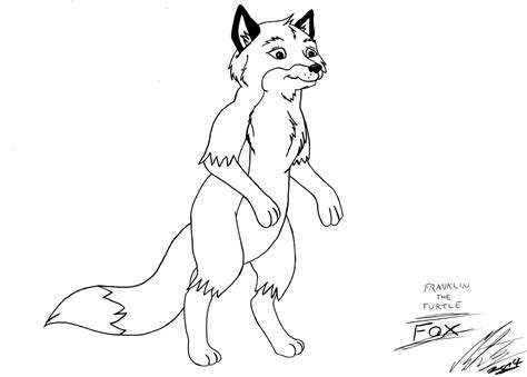 Franklin The Turtle Fox By Morteneng21 On Deviantart