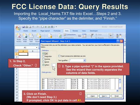 Ppt Retrieving Data From Fcc License Database Powerpoint Presentation