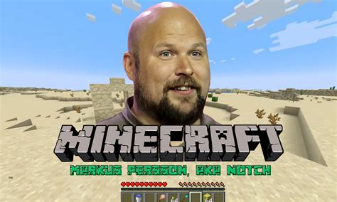 Markus Persson Playing Minecraft