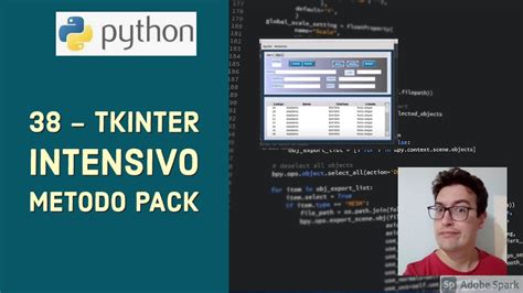 aula 38 intensivo python e tkinter metodo pack youtube