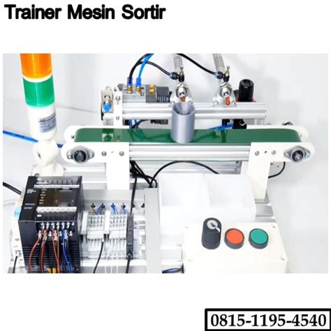 Jual Trainer Plc Pneumatic Trainer Mesin Conveyor Mesin Sortir Jakarta Timur Elkasindo