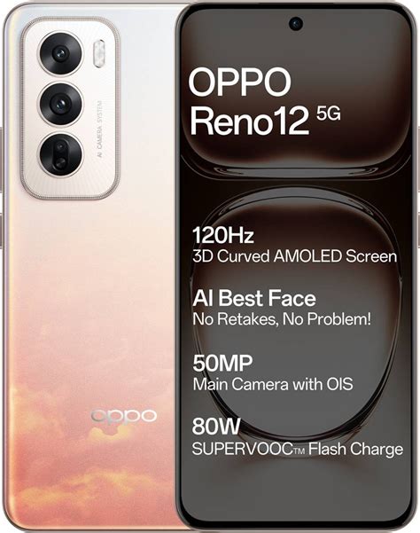 Oppo Reno G Sunset Peach Gb Gb Ram