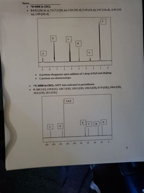solved 9 propose a structure consistent with all of the