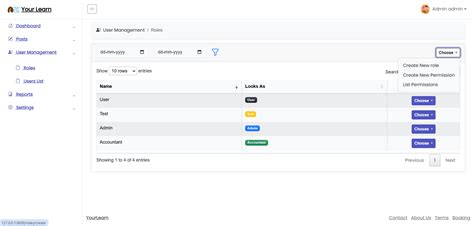 Your Learn Example Of Designing Dynamic Menus Based On User Roles And