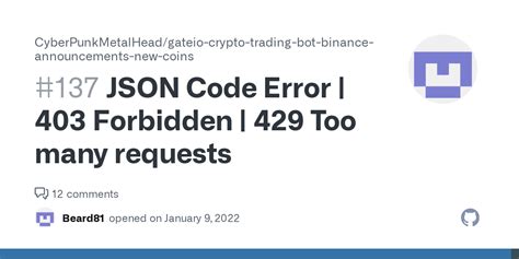 json code error 403 forbidden 429 too many requests · issue 137