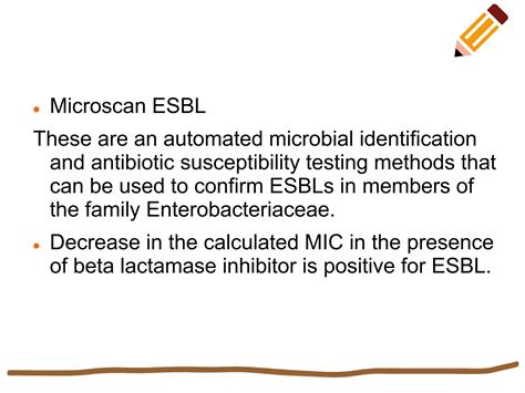 Esbl And Mbl Method Of Detection 1 Pptx