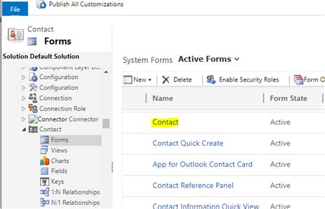 remove related tab from dynamics 365 uci form carl de souza
