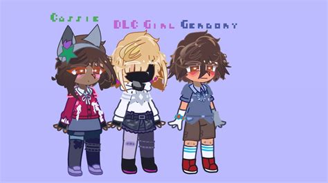 Gregory Cassie And Dlc Girl Fnaf Gacha Comic Art Girls Fnaf