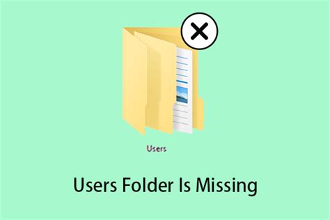 users folder is missing on win pro guide to data recovery