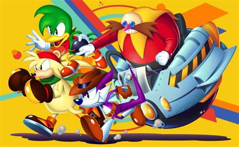 Dr Eggman Fang The Sniper Bark The Polar Bear And Bean The Dynamite