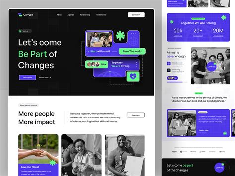 Funding Landing Page Ui Design On Behance