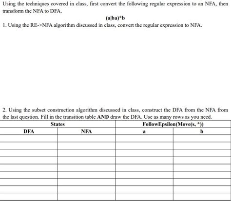Using The Techniques Covered In Class First Convert Chegg