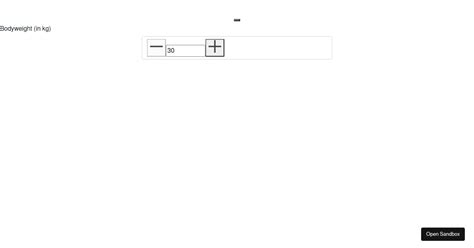 Number Picker Example Forked Codesandbox Number Picker Example Forked Codesandbox