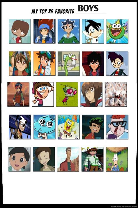 My Top 25 Favorite Boys By Fanbyjazzystar123 On Deviantart