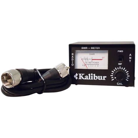 Accessories Unlimited 10 Watt Mini Swr Meter With 3 Foot Coax Cable With Pl259 Connectors On