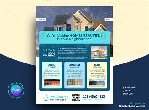 Writable Cleaning Services Flyer Templates
