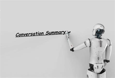 Leverage The Power Of Ai Generated Conversation Summary To Streamline Agent Productivity
