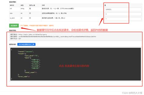 聚合数据api接口测试详细步骤聚合api Csdn博客