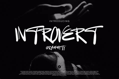 Introvert Graffity Font Waptype Fontspace