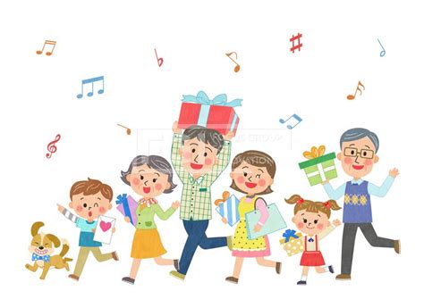 Spai167 프리진 일러스트 에프지아이 가족 캐릭터 사람 남자 여자 어린이 재밋는 웃음 미소 행복 생활 화목 사랑 패밀리 어버이날 오월