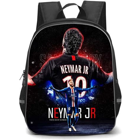 Neymar Jr Backpack Studentpack Neymar Jr 10 Paris Saint Germain Black