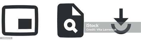 3 아이콘 세트 작업 벡터 모음 가는 선 웹 아이콘입니다 격리 된 표지판의 윤곽을 그립니다 선형 아이콘이 설정되었습니다 건강관리와 의술에 대한 스톡 벡터 아트 및 기타