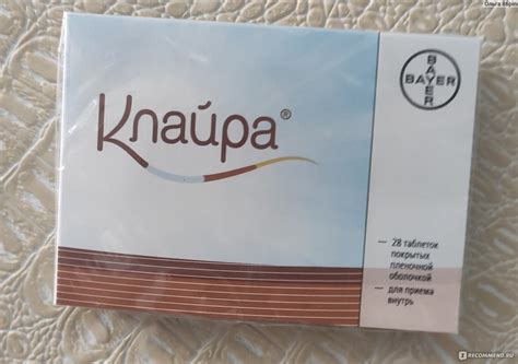 Контрацептивы Bayer Клайра - «Долгий положительный опыт использования ...