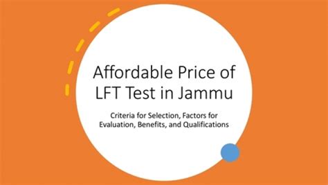 Unveiling The Price Of Liver Function Test Lft In Jammu Evaluating Criteria Parameters Unveiling The Price Of Liver Function Test Lft In Jammu Evaluating Criteria Parameters