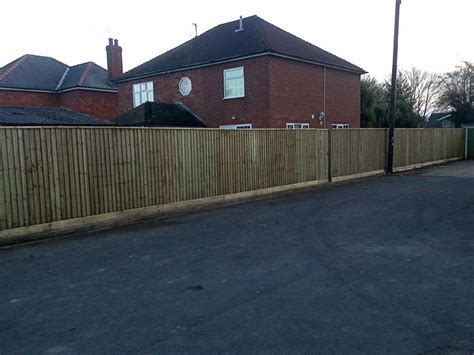Feather Board Fencing DP Fencing Sleaford Project