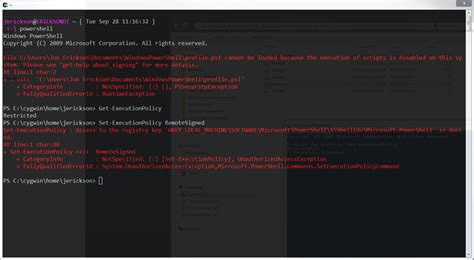 How To Load Powershell Profile From Cygwin Bash Super User