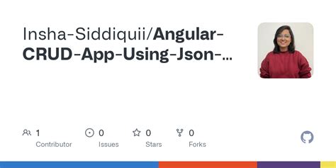 Github Insha Siddiquii Angular Crud App Using Json Server