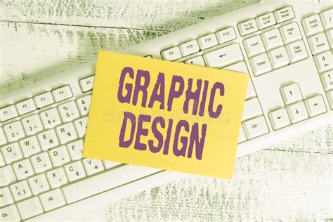 Handwriting Text Graphic Design Concept Meaning The Art Of Combining Text And Pictures In