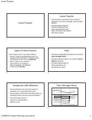 Mastering Linear Projects Techniques And Tools For Course Hero