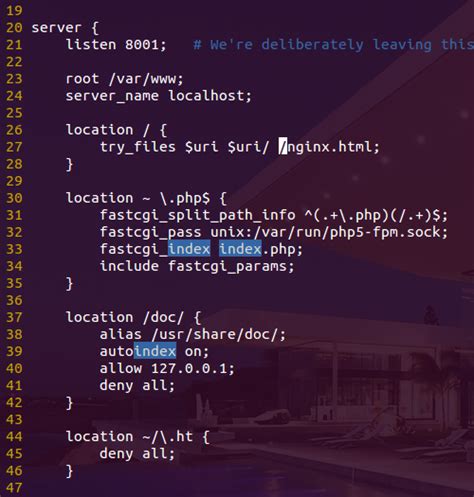 Nginx Loads Index Html Automatically Without Being Instructed To Ask Ubuntu