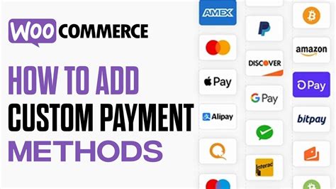 How To Add Custom Payment Method In Woocommerce Quick And Easy Tutorial YouTube