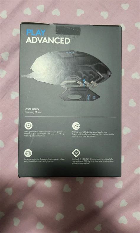 BNIB Brand New Logitech G HERO Gaming Mouse Computers Tech Parts Accessories Mouse