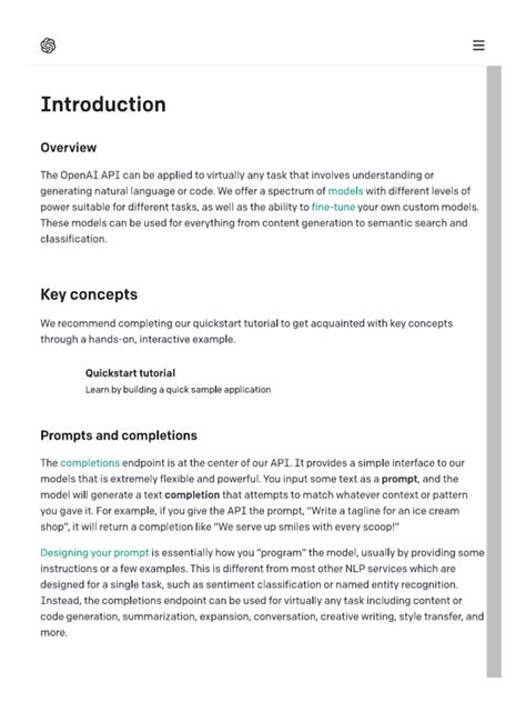 introduction openai api key concepts pdf