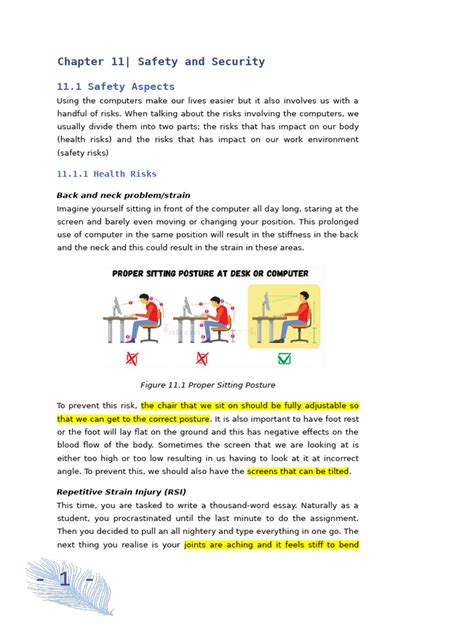 pre igcse secondary 2 chapter 11 safety and security pdf