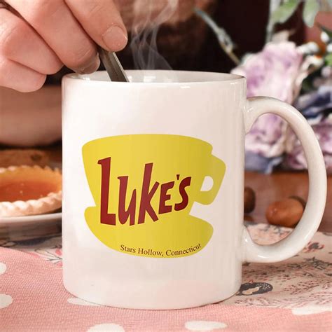 Lukes Diner Mug Stars Hollow Connecticut Gear Gilmore Girls Inspired