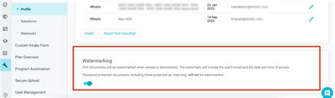 Watermarking Documents Whistic